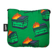 Dumpster Fire Mallet Putter Cover