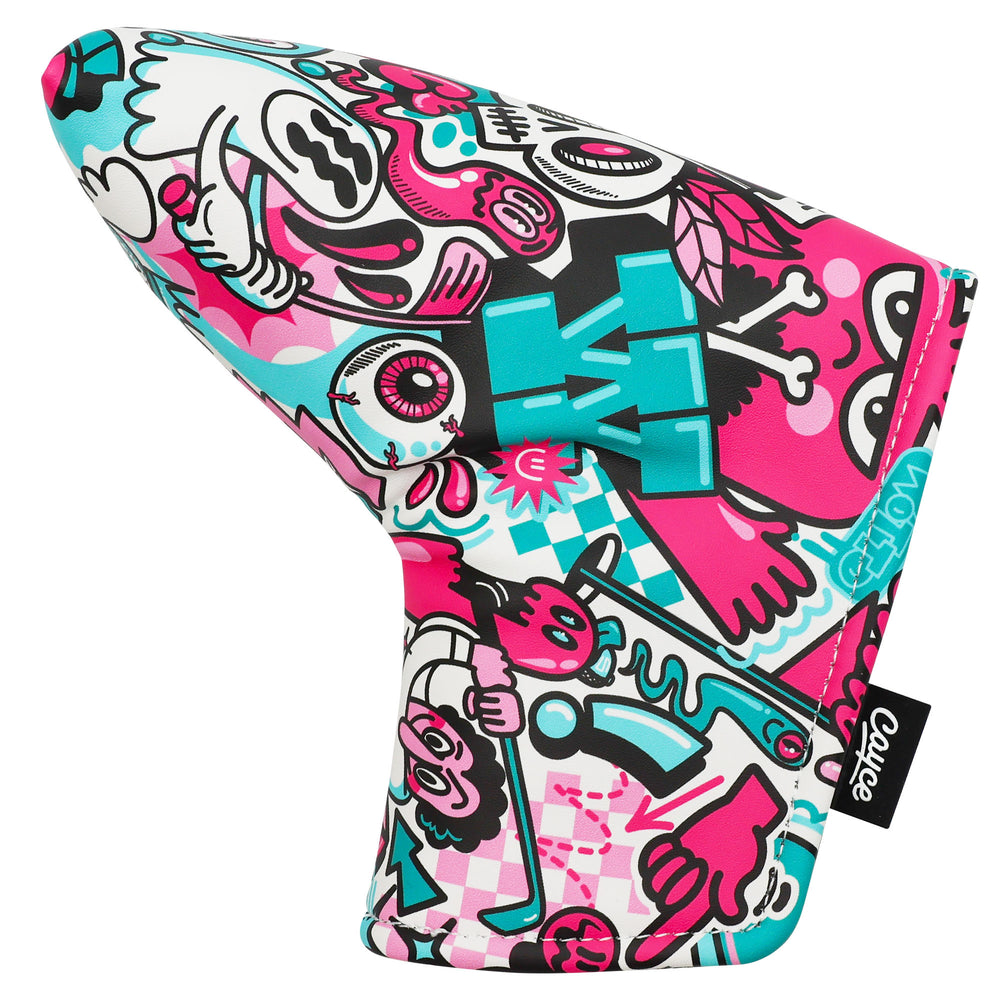 Blade Putter Covers | Magnetic, Universal Fit, Vibrant Designs